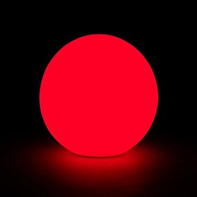Svítící LED koule 50 cm – 18 RGB + 12 bílé