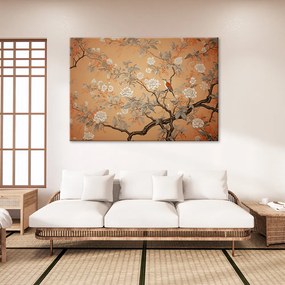 Gario Obraz na plátně Ptáci na stromě s květinami Rozměry: 60 x 40 cm