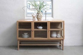 Designová komoda Dallan 140 cm přírodní dub