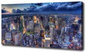 Wallmuralia Foto obraz na plátně New York ptačí pohled 100x50