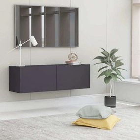 vidaXL TV stolek 100 x 30 x 30 cm dřevotříska [801484] Barva: Betonová šedá