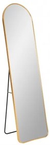 Zrcadlo stojací oválné MADRID House Nordic, mosazný vzhled House Nordic 4001510