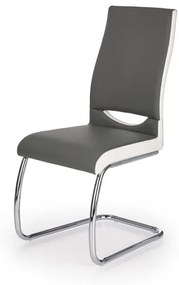 Jídelní židle Hamilton (šedá + bílá). 796610