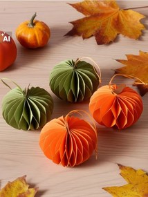 Sinsay - Závěsné dekorace 4 pack - oranžová