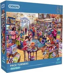 GIBSONS Puzzle Obraceči stránek / 1000 dílků / 68 x 49 cm