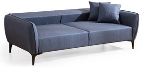 Hanah Home Třímístná pohovka BELISSIMO modrá 220 cm 560ARE1361
