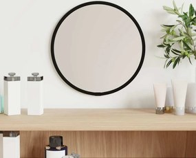 vidaXL Nástěnné zrcadlo Ø 20 cm kulaté [348173] Barva: Černá