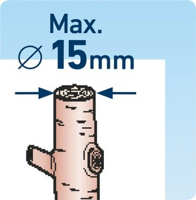 Nůžky zahradnické na květiny, 180mm