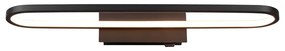 Matně černé LED nástěnné svítidlo (délka 60 cm) Gianni – Trio