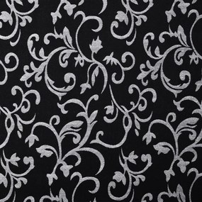 Lenoška Černobílá Textil Bílá