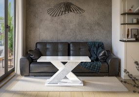 Prospero Konferenční stolek Xao Barva: černý lesk/kámen