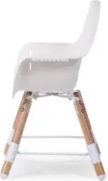 Childhome Evolu 2 Natural - White / Židlička 2v1 / od 6 měsíců do 6 le