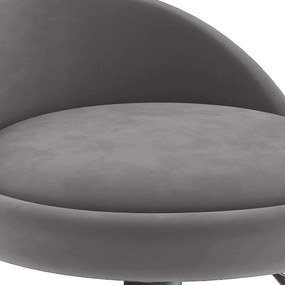 vidaXL Barové stoličky 2 ks samet [333602] Barva: světle šedá