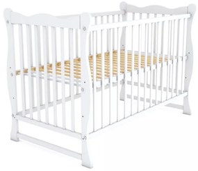 AS Postýlka z masivu Julie 120/60 cm - bílá