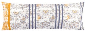 Bellatex POVLAK na relaxační polštář Šedá,Oranžová rozměr 45x120 cm