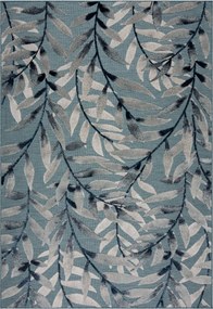 Kusový koberec Plaza Willow Blue – na von aj na doma, 200x290, modrá, exteriér, Flair Rugs