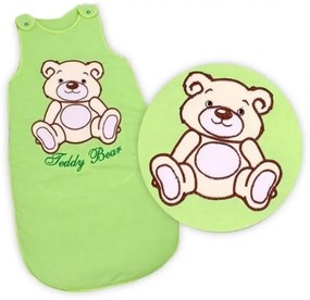 Spací vak Teddy Bear Baby Nellys - sv. zelený vel. 1