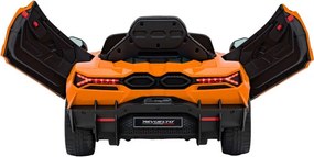 Elektrické autíčko Lamborghini Revuelto oranžové