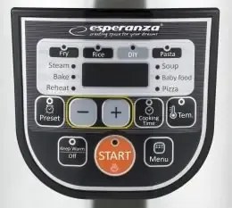 Esperanza EKG011 Multicooker / Multifunkční hrnec / 860 W / 5 L / 11 p