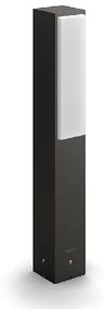 Philips myGarden - Venkovní sloupkové LED svítidlo, výška 42 cm, 4000 K, 9 W, antracit 915005378802