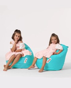 Atelier del Sofa Zahradní sedací vak Premium Kids - Turquoise, Tyrkysová