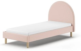 Dětská postel loony 90 x 200 cm růžová MUZZA