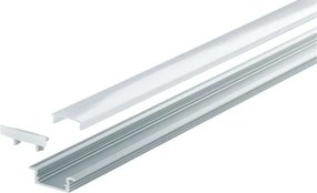P 70409 Zemní profil s difusorem 200cm eloxovaný hliník, satin, PVC - PAULMANN