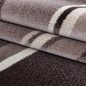 Ayyildiz, Kusový koberec Parma 9210 brown, 80x150, hnědá, chodba / předsíň