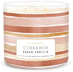 Goose Creek Candle svíčka Cinnamon Sugar Vanilla, 411 g