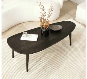 Designový konferenční stolek Garnet 115 cm antracitový