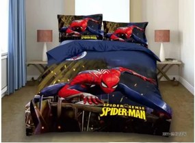 3-dílné ložní povlečení Disney pohádky Motiv: 015 Spider-Man, Varianta: 2x polštář + 1x přikrývka