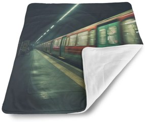 Sablio Deka pro miminko Metro v tmavé stanici - 80x100 cm