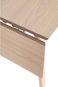 Rozkládací jídelní stůl s přídavnou deskou v dekoru jilmu 80x80 cm Jolina – Ellos Home