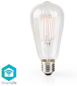 Nedis | Nedis Wi-FiLF10WTST64 − LED Stmívatelná chytrá žárovka VINTAGE ST64 E27/5W/230V 2700K | NE0048