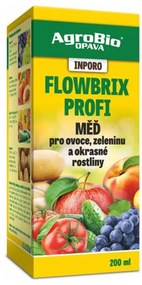 Měď pro ovoce, zeleninu a okrasné rostliny AGROBIO Inporo Flowbrix Profi 200ml