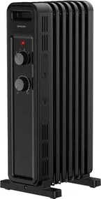 SENCOR SOH 3507BK černá / olejový radiátor / 600-900-1500W / 3 úrovně