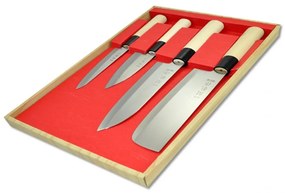 sada nožů II - box 4 ks Sekyriu Japan