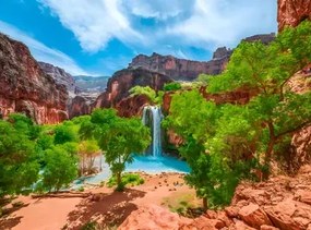 CASTORLAND Puzzle Vodopády Havasu, Arizona, USA / 2000 dílků
