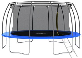 Trampolína s příslušenstvím kulatá 488 x 90 cm 150 kg - Default Title