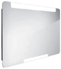 Nimco Zrcadla - Zrcadlo s LED osvětlením, 1000x700 mm, hliník ZP 22004