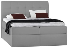 Eka Kontinentální čalouněná postel Lory - Trinity (90x200 cm) Barva látky Trinity: (2301) Krémová bíla
