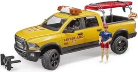 Bruder Dodge RAM pobřežní hlídky se záchranářem a příslušenstvím / od