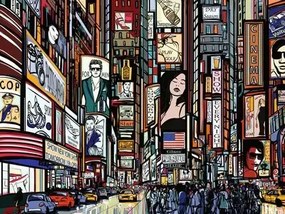 Ravensburger Barevný New York / 1000 dílků / od 14 let