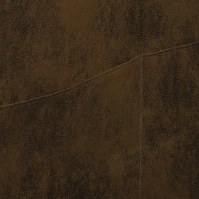 Hnědé křeslo z imitace kůže Lofty Lilly – Miuform