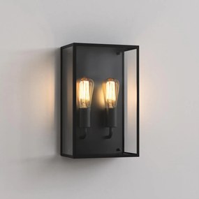 AST 1183027 Venkovní nástěnné svítidlo Messina Twin 2x12W E27 černá - ASTRO Lighting