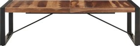 Konferenční stolek 140 x 70 x 40 cm masivní dřevo 321586