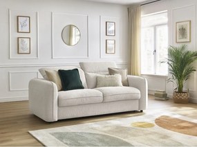 Bílá pohovka 216 cm Achille – Bobochic Paris