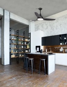 Stropní ventilátor Samoa 12.2 černé s dálkovým ovládáním