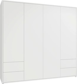 XXXLutz ŠATNÍ SKŘÍŇ S OTOČNÝMI DVEŘMI, bílá, 224/214/60 cm Carryhome - Šatní skříně - 00068701832C
