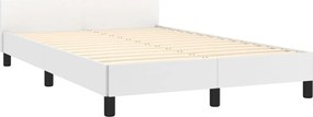 vidaXL Rám postele s čelem 120 x 200 cm umělá kůže [347490] Barva: cappuccino